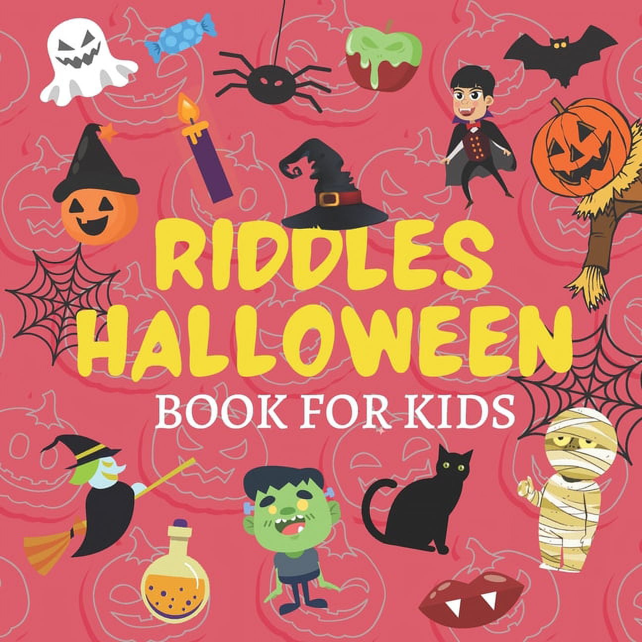 RIDDLES HALLOWEEN Book For Kids : Activity Themed Book with Funny ...