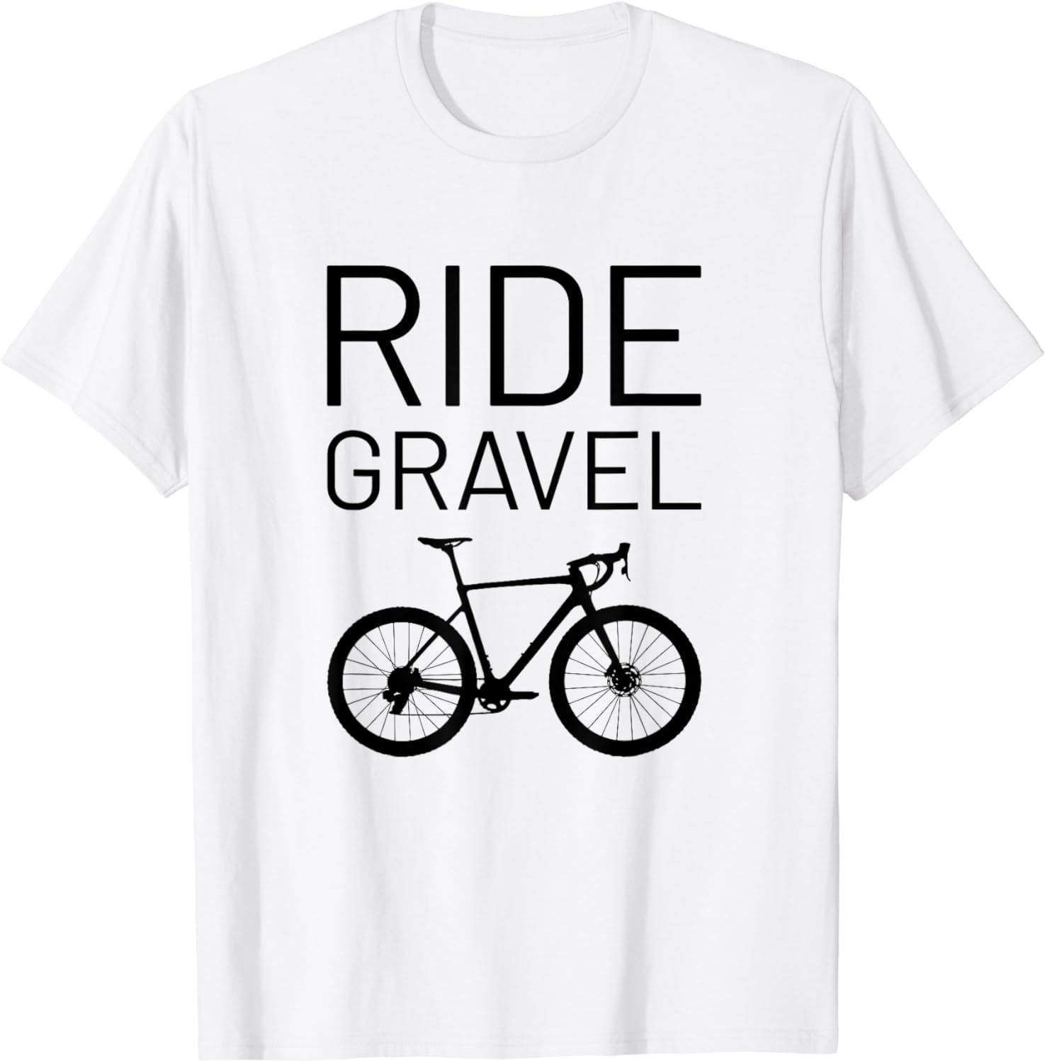 RIDE GRAVEL BIKE cyclocross biker racing cyclist bikepacking T-Shirt ...