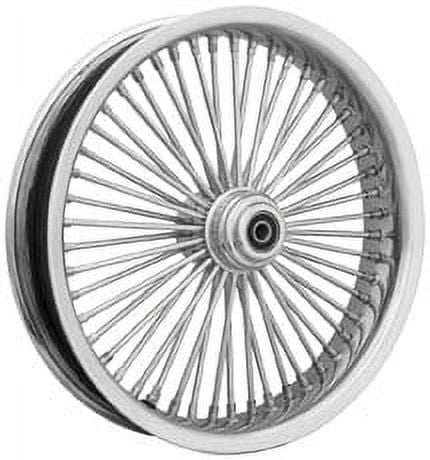 RIDE WRIGHT WHEELS Exotica 50 Spoke Wheel 21x3.5 Chrome - Front 04235 ...