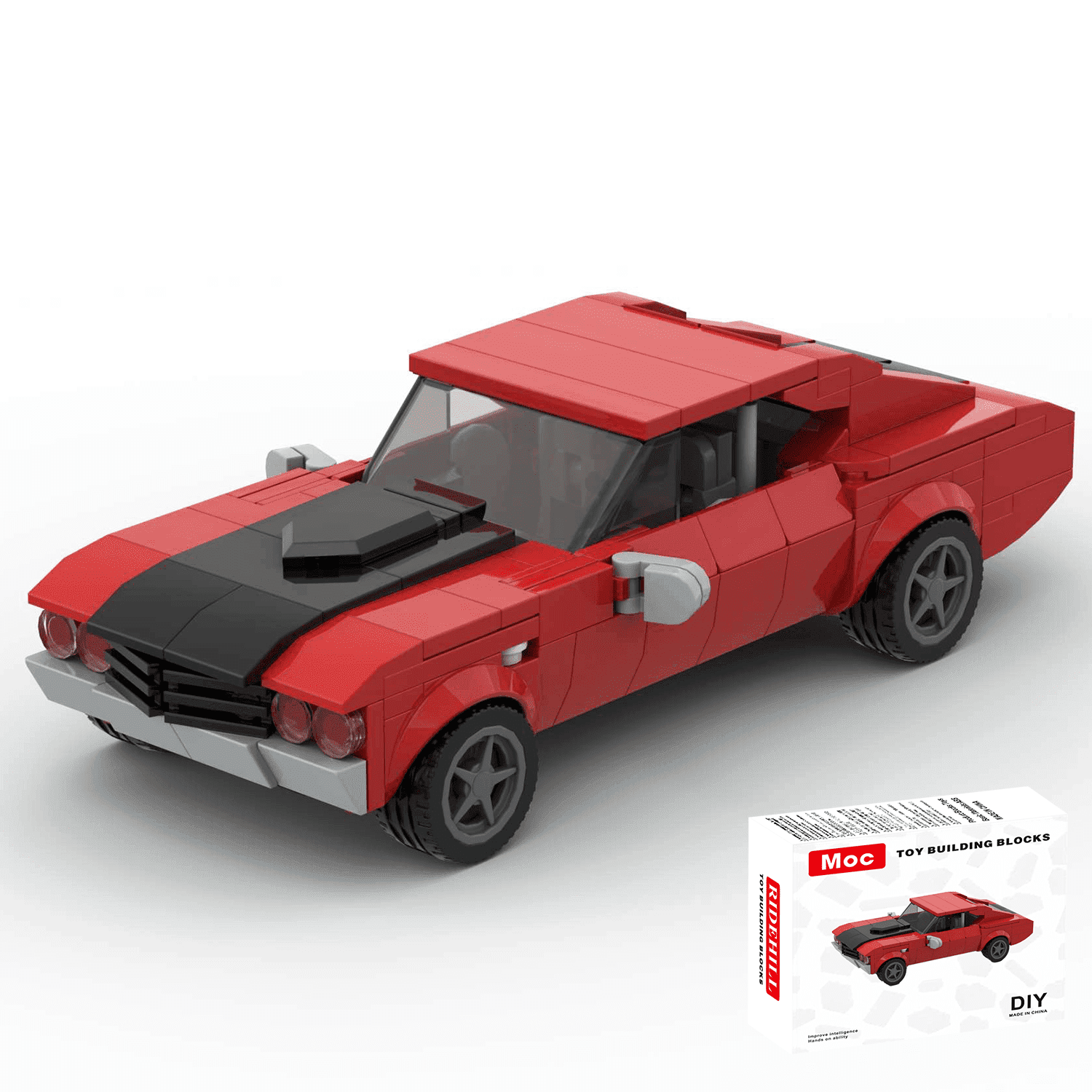 RIDEHILL Speed Champions Building Blocks Collectible Model Cars Kits ...