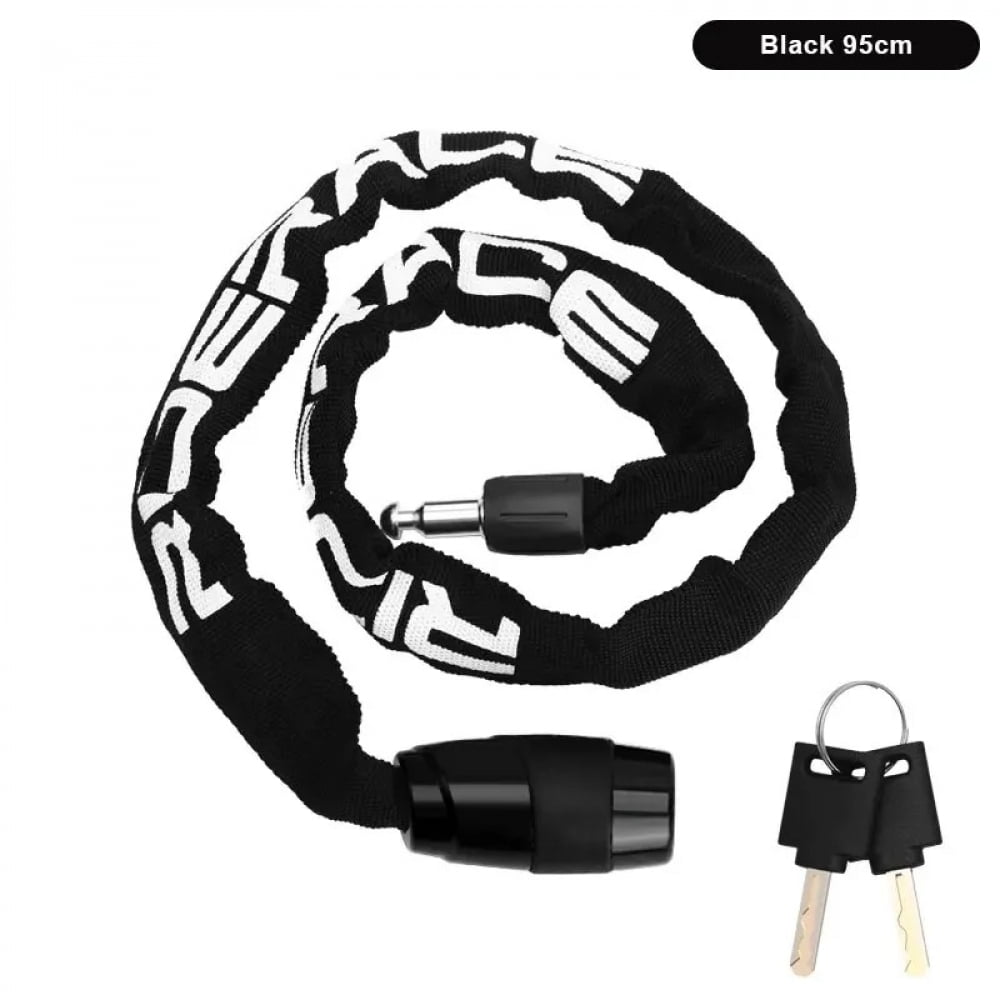 RIDERACE Bicycle Chain Lock Portable Anti-theft High Security MTB ...