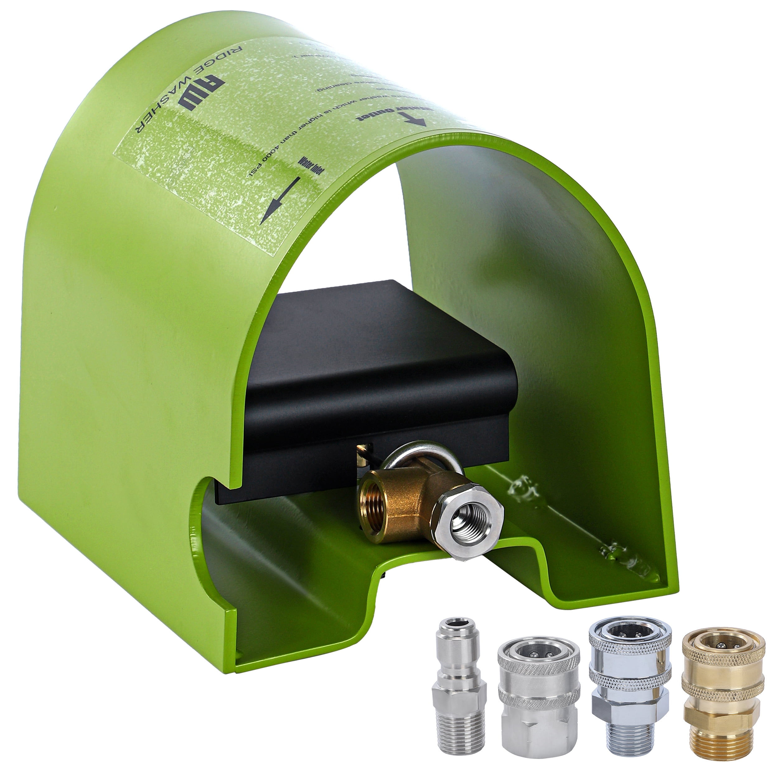 RIDGE WASHER Foot Valve Sewer Jetter Kit for Pressure Washer, Power ...