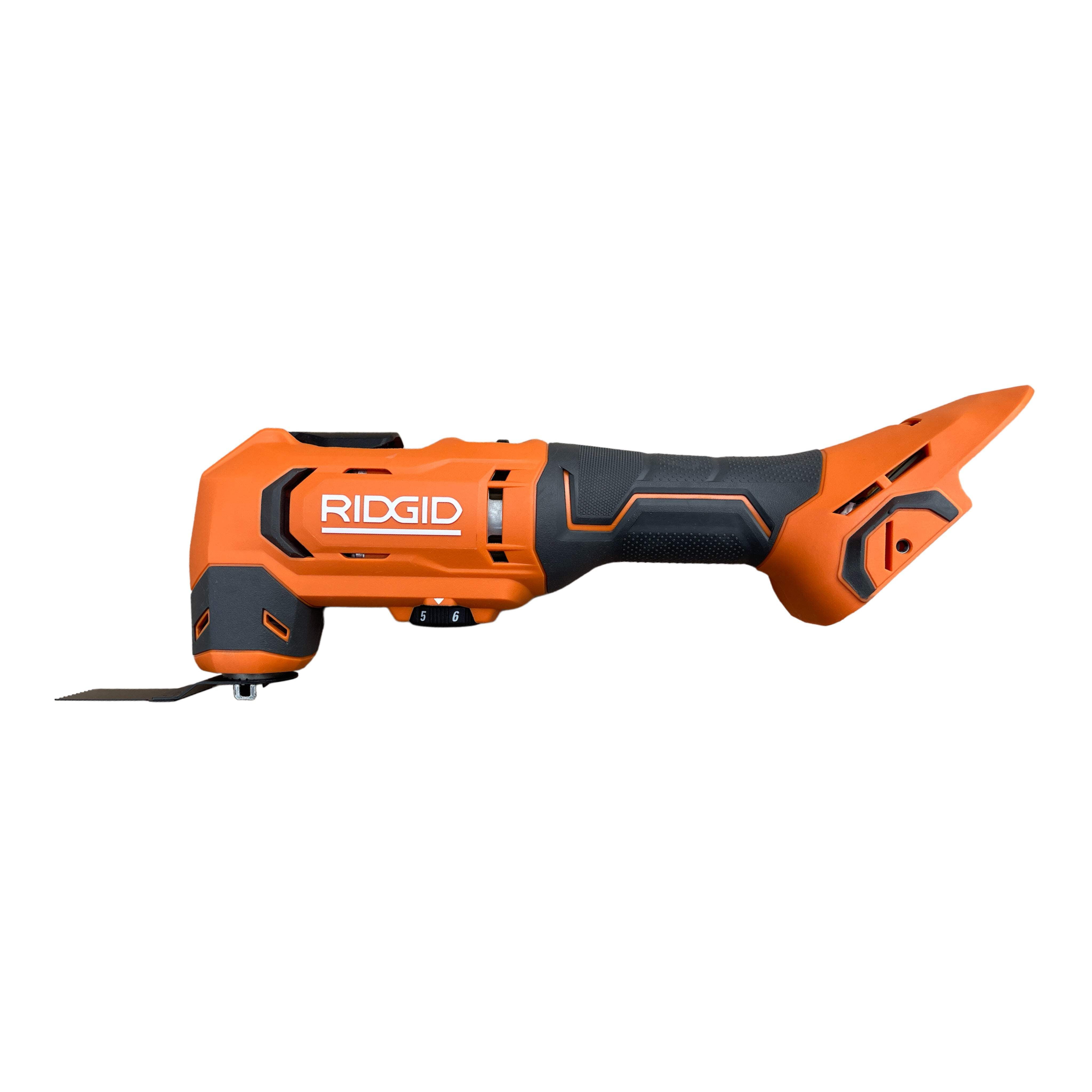 RIDGID 18-Volt Cordless Oscillating Multi-Tool (Tool Only) - Factory ...