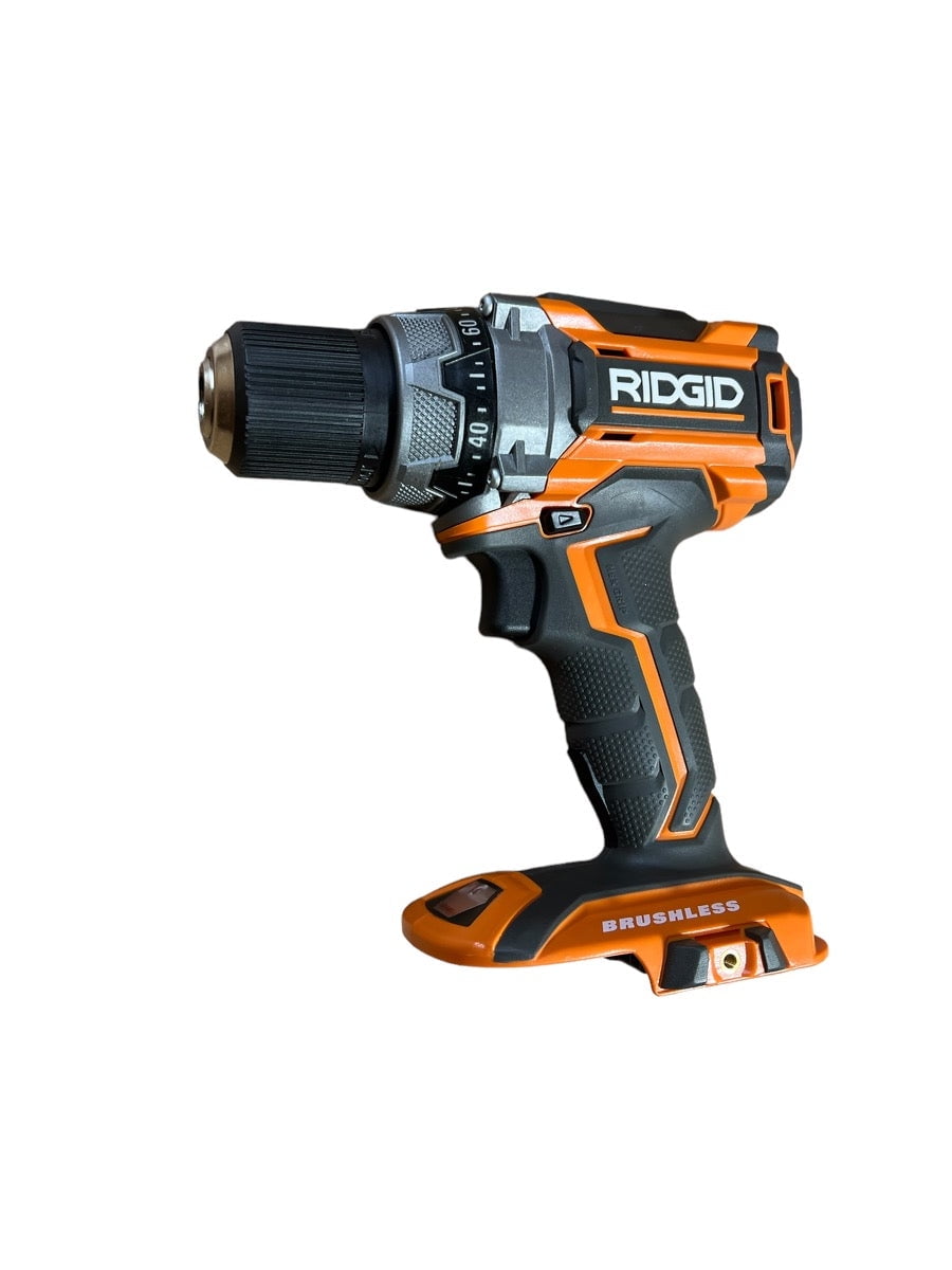 RIDGID 18-Volt Lithium-Ion Brushless Cordless 1/2 in. Compact Drill ...