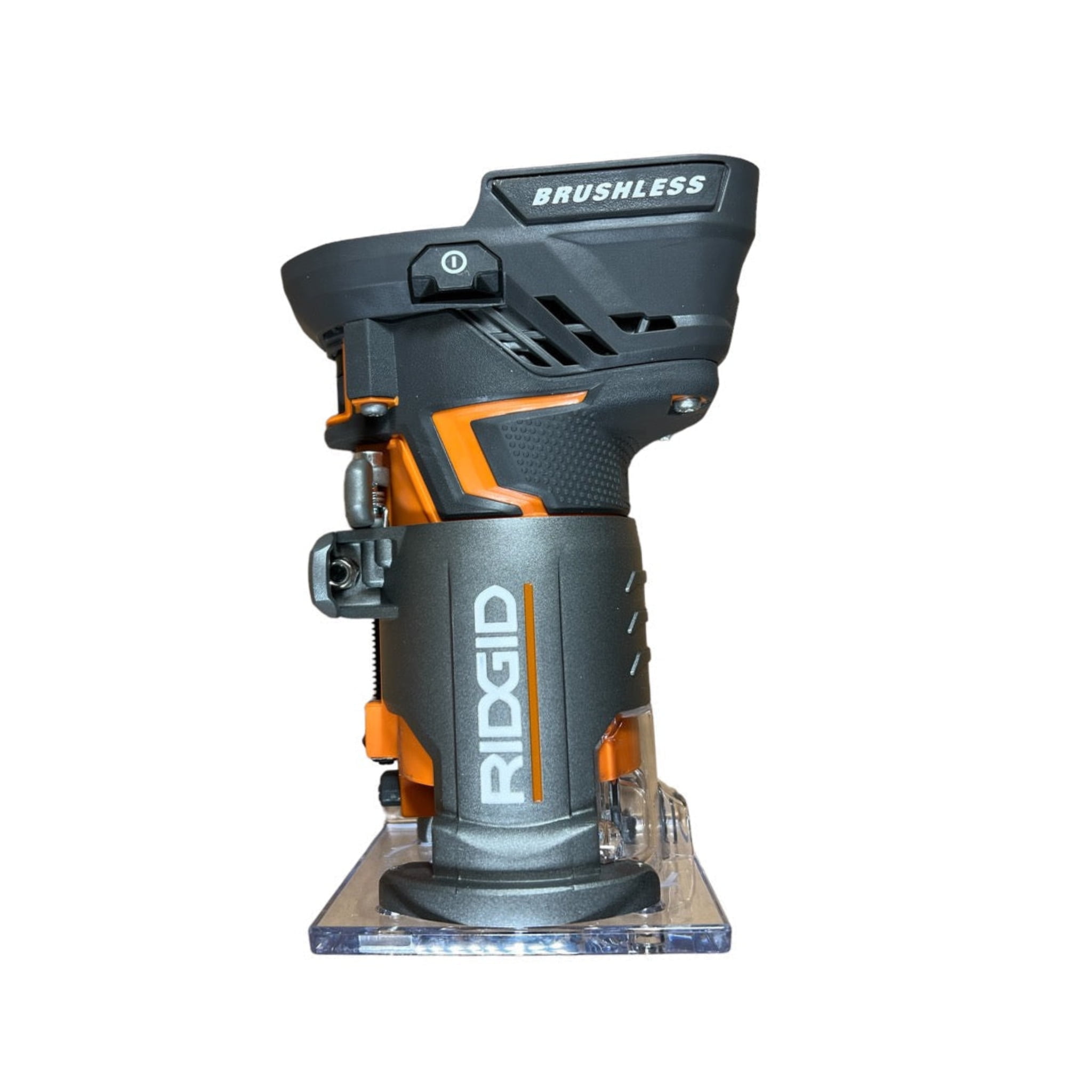 RIDGID 18-Volt OCTANE Brushless Cordless Compact Fixed Base Router with ...
