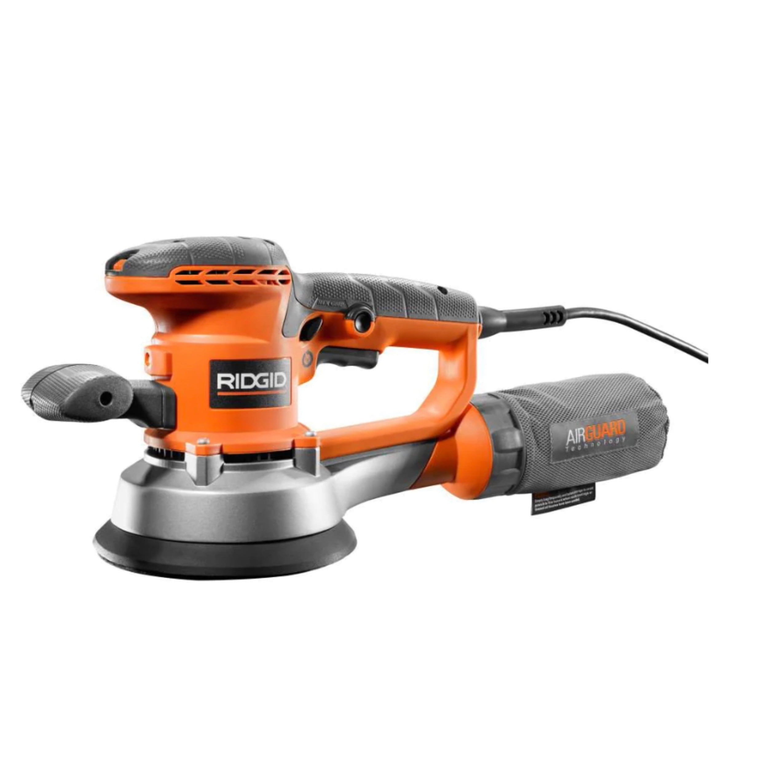 RIDGID 4 Amp Corded 6 in. Variable-Speed Dual Random Orbital Sander ...