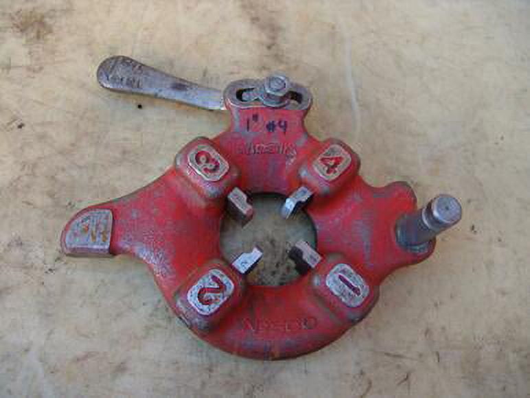 RIDGID 500 PIPE THREADING DIES FOR 300 535 500 1 INCH NPT NICE SHAPE #4 ...