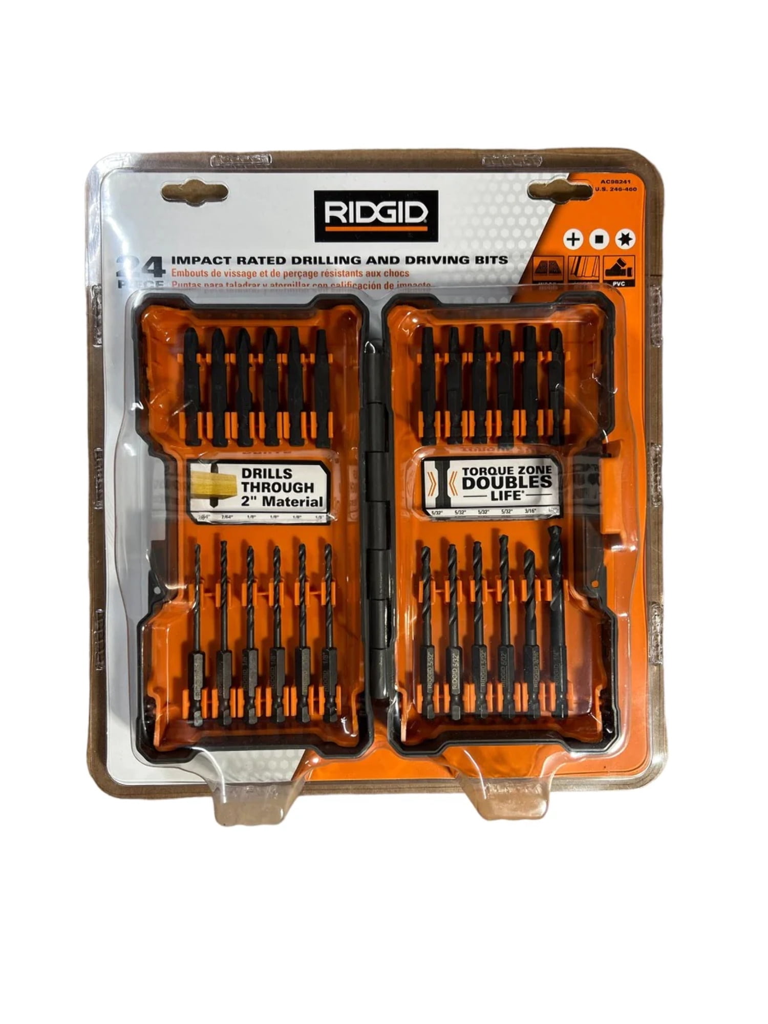 RIDGID Impact Rated Drilling and Driving Kit (24-Pieces) - Walmart.com
