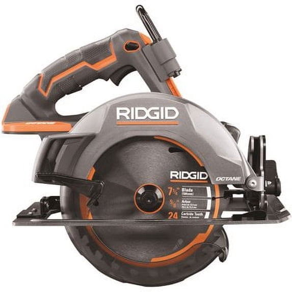 RIDGID 18-Volt OCTANE Brushless 7-1/4 in. Circular Saw with Best-in ...