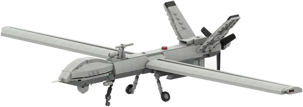 RIDID Aircraft Building Kit, MQ-9 Reaper UAV Military Airplane Model ...