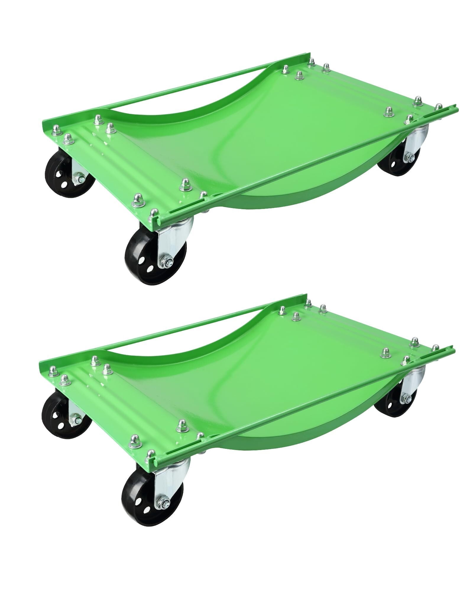 RIEDHOFF 5000lbs Car Wheel Dolly Set of 2, Vehicle Rollers Dolly for ...