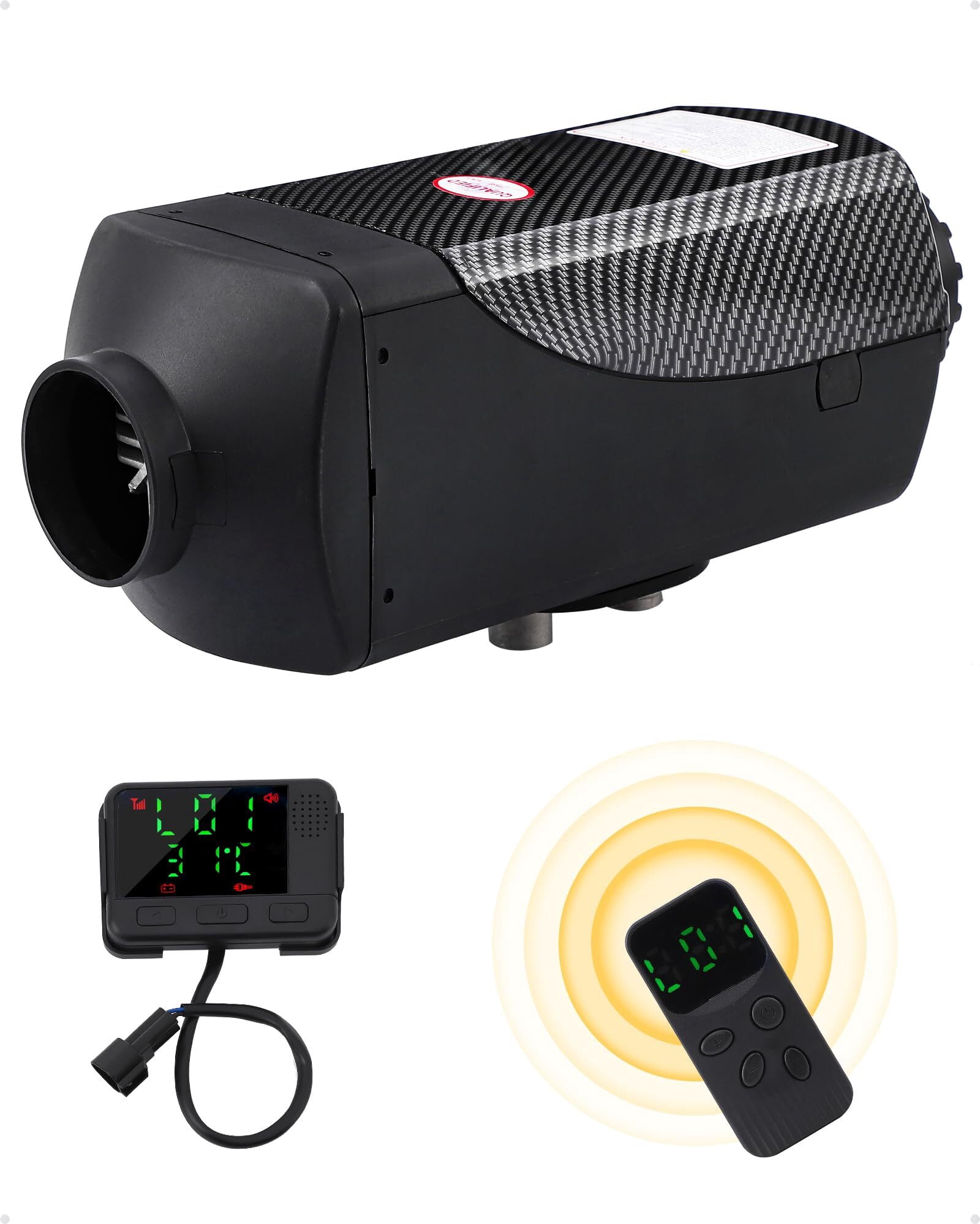 RIEDHOFF 8KW Diesel Heater, 15L Tank Diesel Air Heater, 12V Parking ...