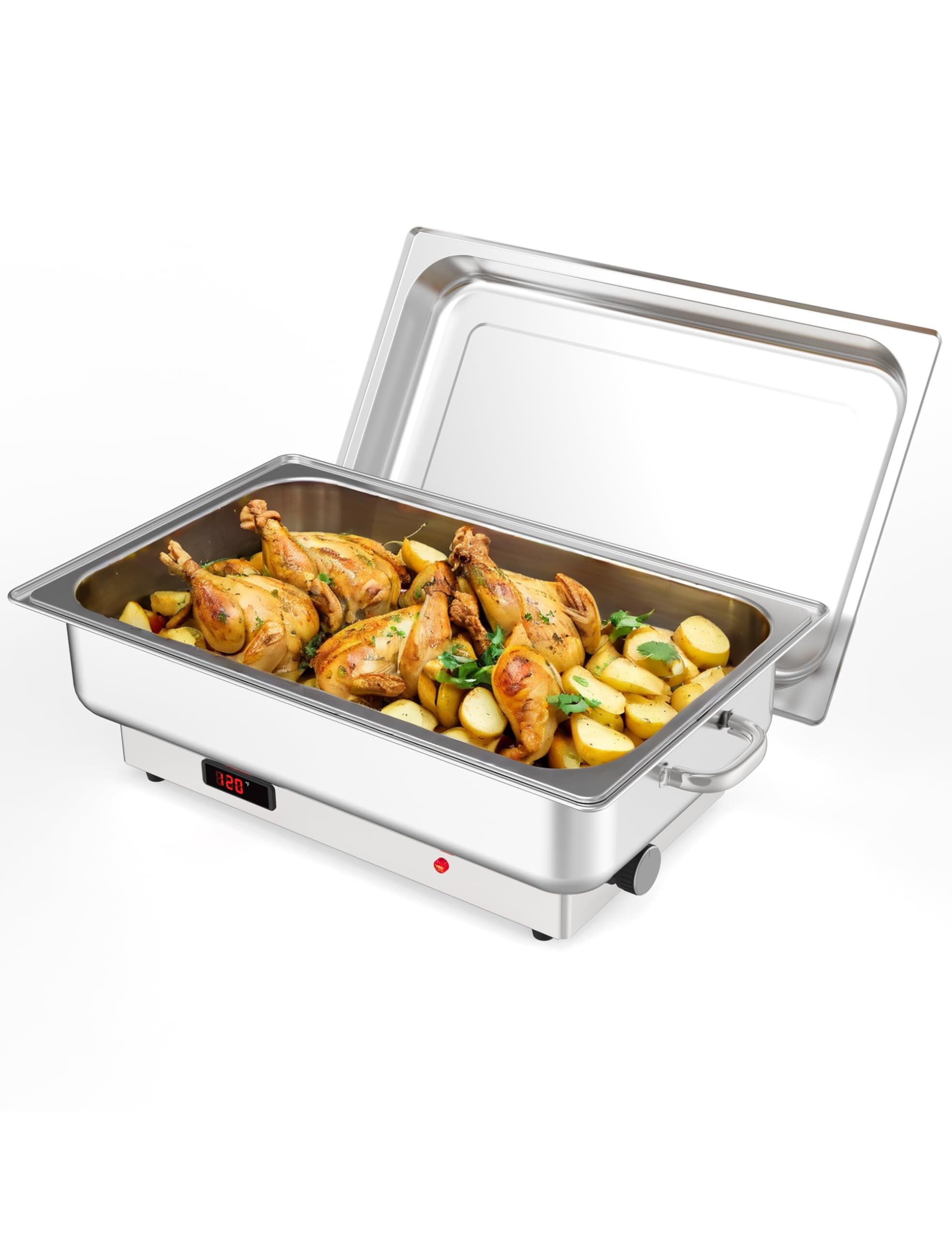 RIEDHOFF Electric Chafing Dish,Food Warmer & Servers, 9QT Commercial ...