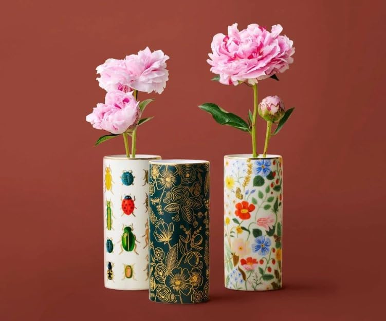 RIFLE PAPER CO. Strawberry Fields Porcelain Flower Vase | Beautifully ...