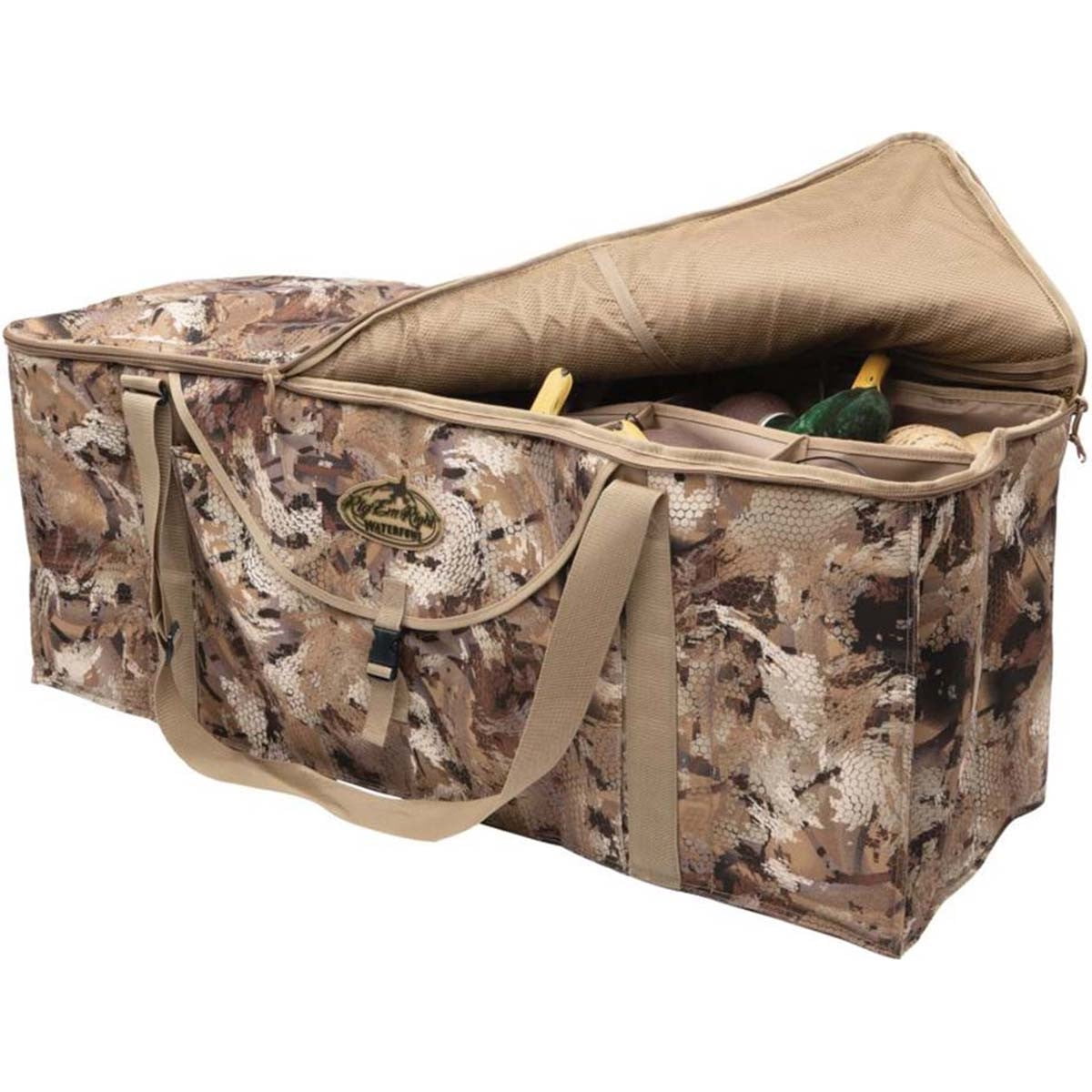 RIG'EM RIGHT 12-Slot Deluxe Optifade Marsh Duck Decoy Bag (021-DX-M ...