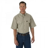 RIGGS WORKWEAR by Foreman Ripstop Workshirt - Walmart.com