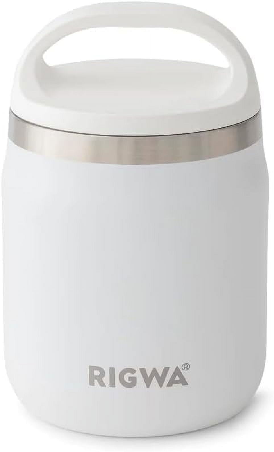 RIGWA pod Food Jar + Insert - Double-Wall Stainless Steel Insulated ...