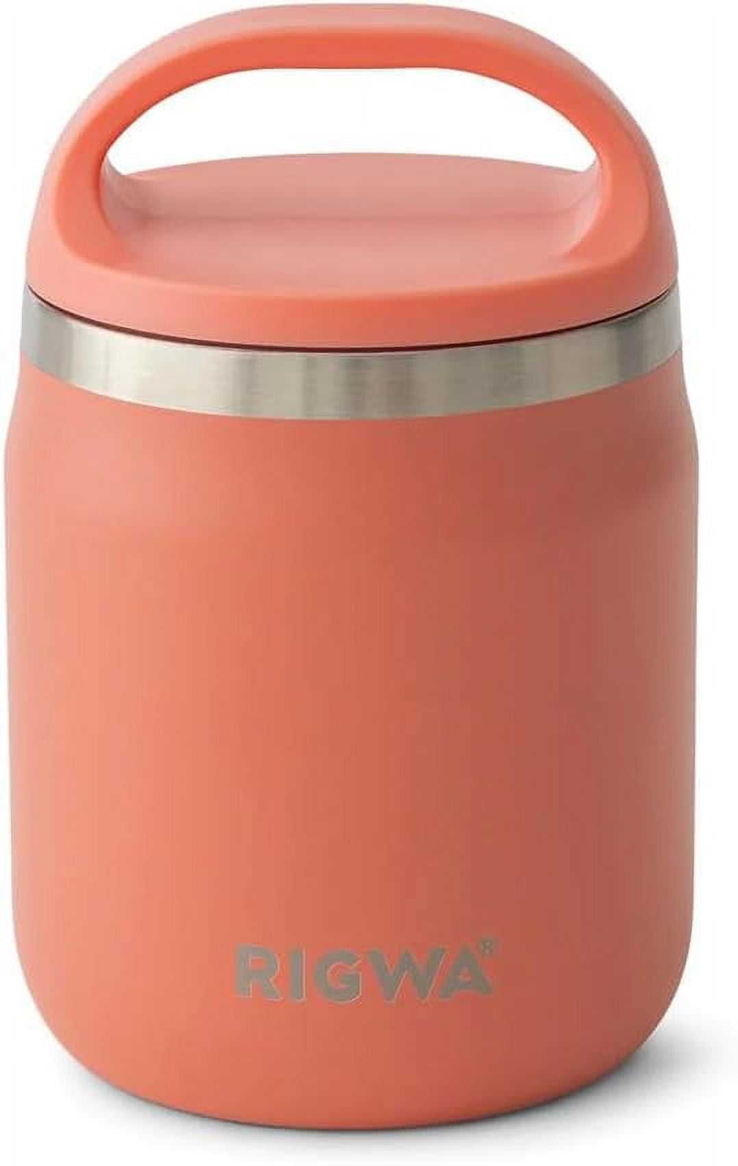 RIGWA pod Food Jar + Insert - Double-Wall Stainless Steel Insulated ...