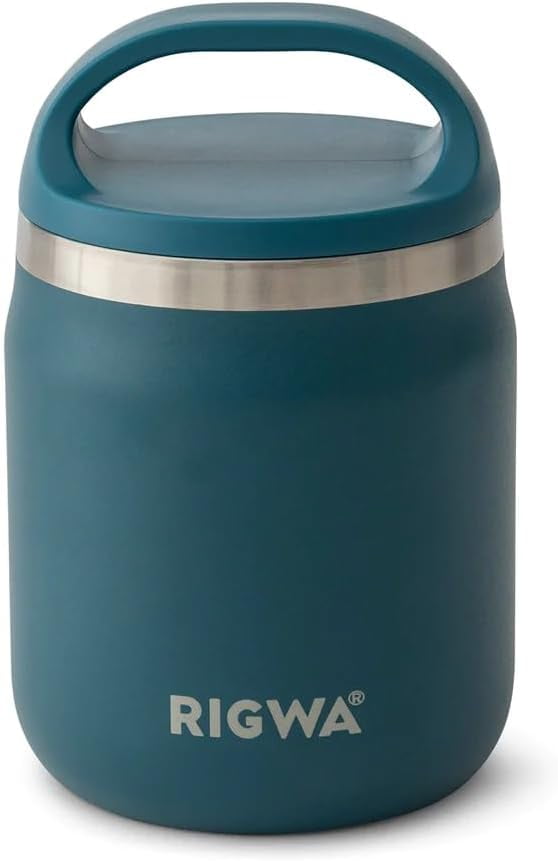 RIGWA pod Food Jar + Insert - Double-Wall Stainless Steel Insulated ...