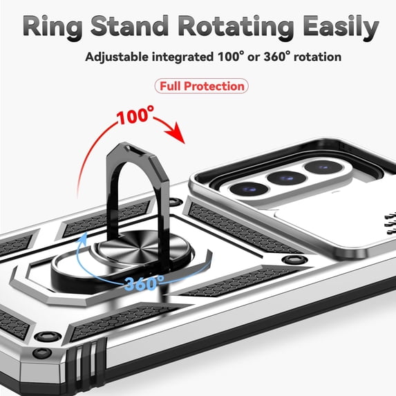 RIHJIN-for Galaxy A17 5G Phone Case,with HD Screen Protectors & Camera ...