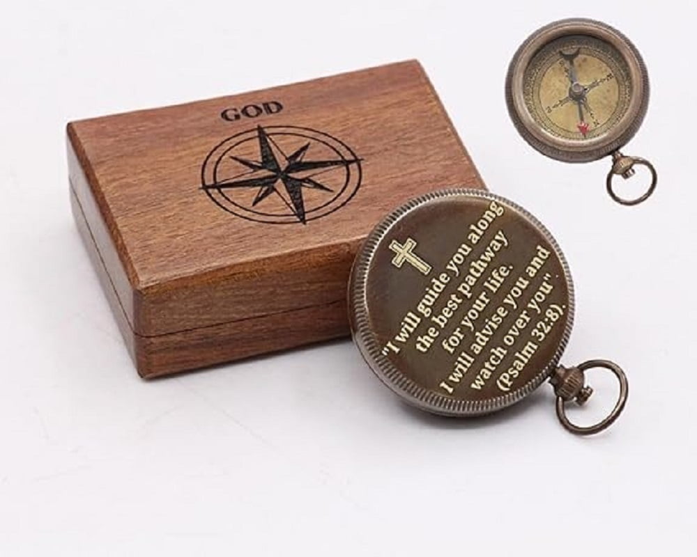 RII Baptism Compass Gift for My Son, Grandson, Teenage Boy ...