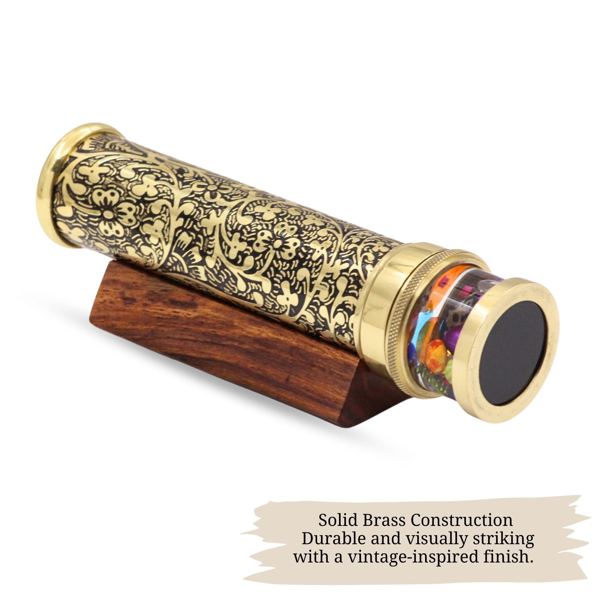 Roorkee Instruments (INDIA) Handcrafted Etched Lacquered Brass Classic ...