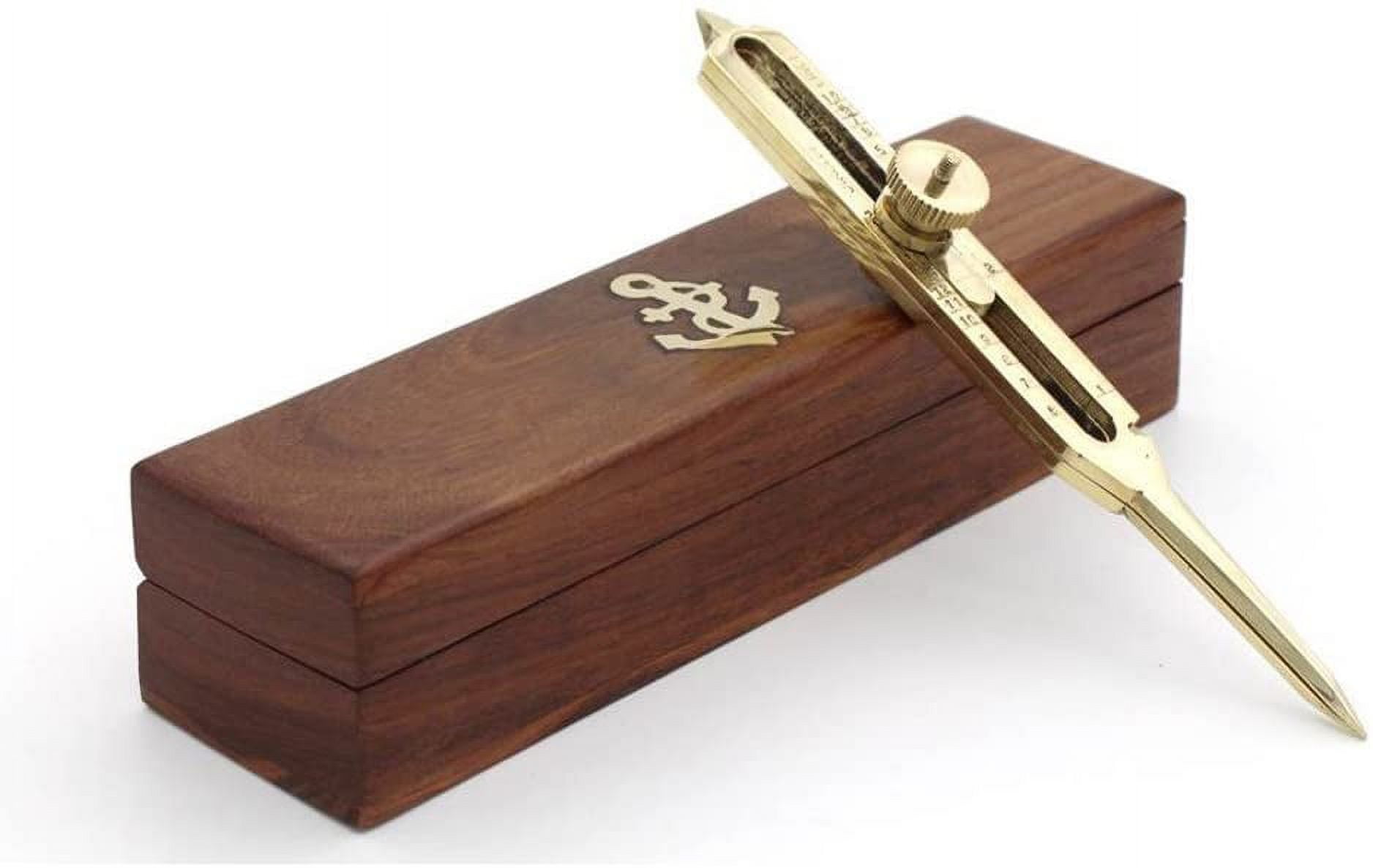 RII Nautical Brass Navigation Divider, Professional Straight Pattern ...