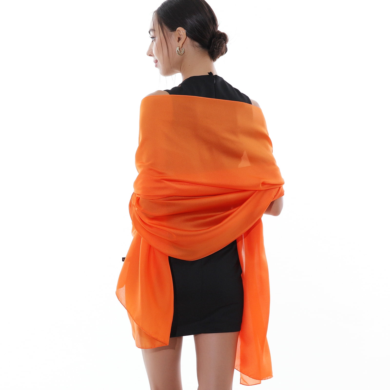RIIQIICHY Women Shawls and Wraps for Evening Dresses Like Chiffon Ivory ...