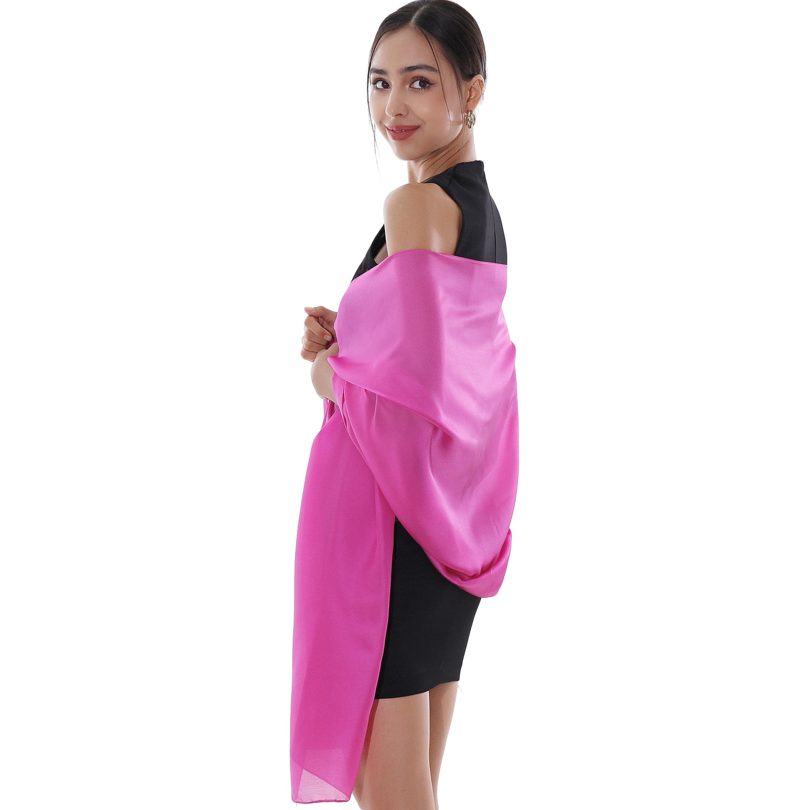 RIIQIICHY Women Shawls and Wraps for Evening Dresses Like Chiffon Silk ...