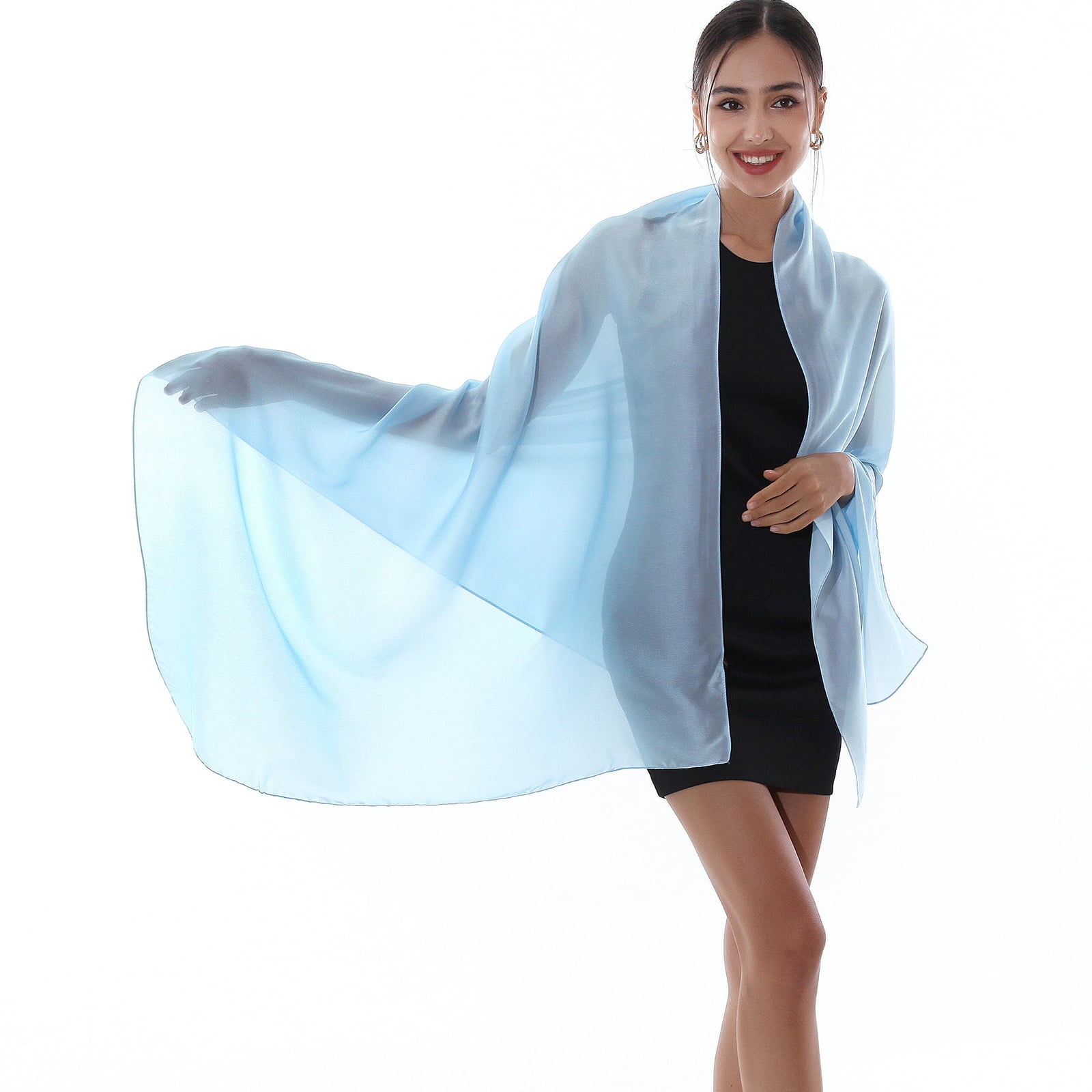 RIIQIICHY Women Shawls and Wraps for Evening Dresses Like Chiffon ...