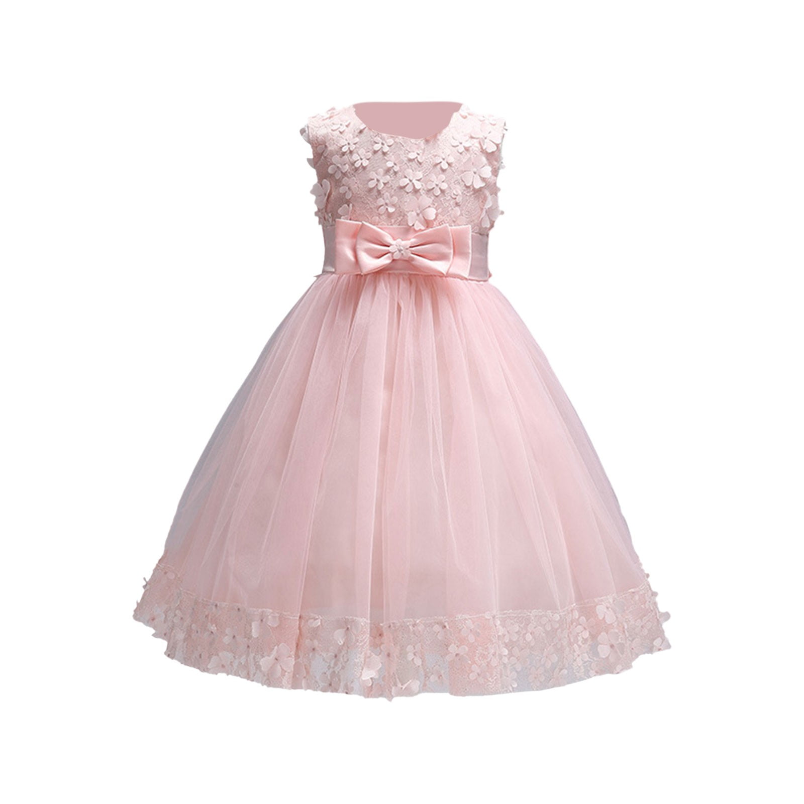 RIJOPUTY Baby Girls' Dresses Red Dress Girls 6 Girls Clothes Gifts for ...