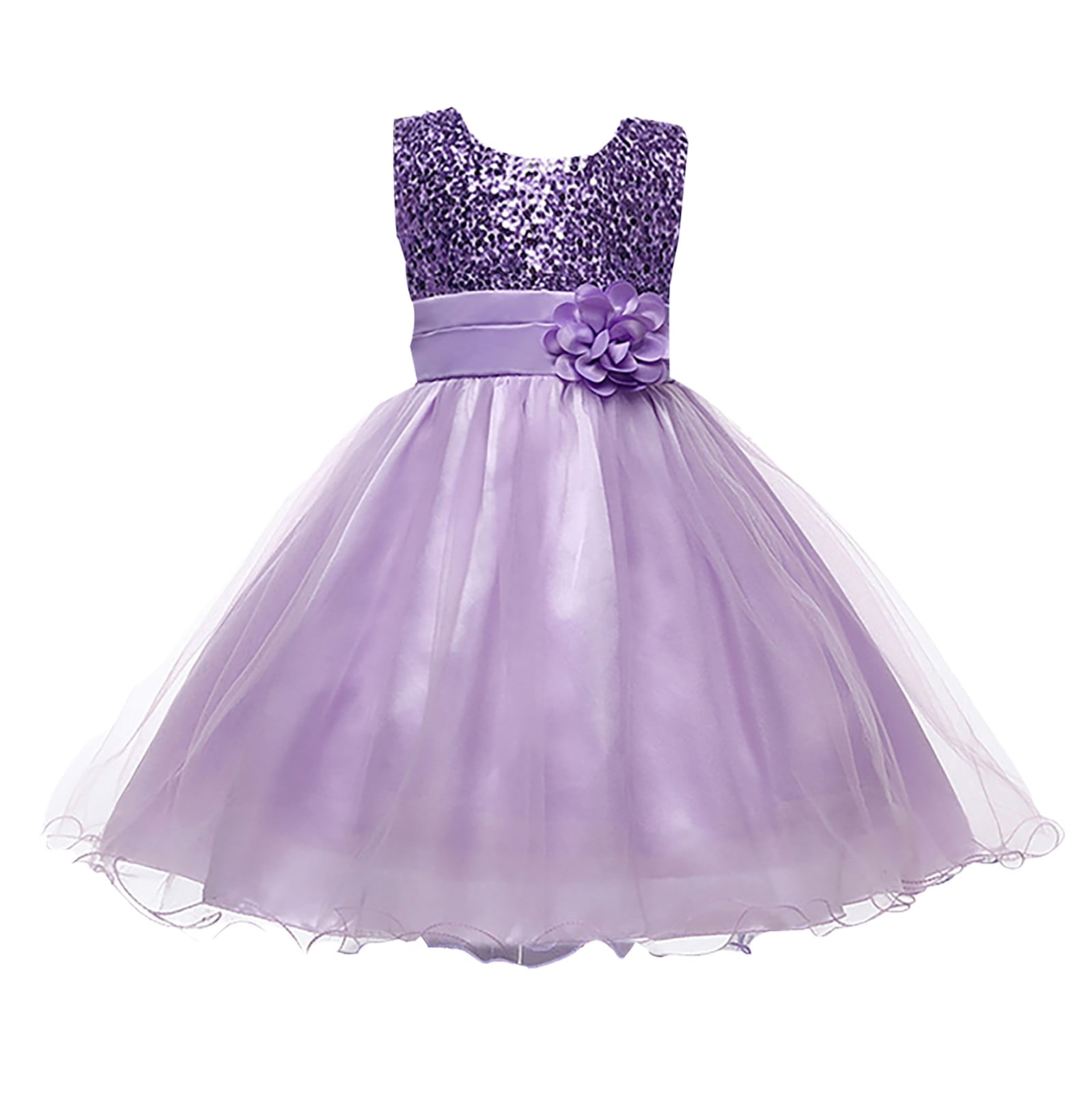 RIJOPUTY Dresses for Toddler Girls Maxi Dress 6 Month Old Girl Clothes ...