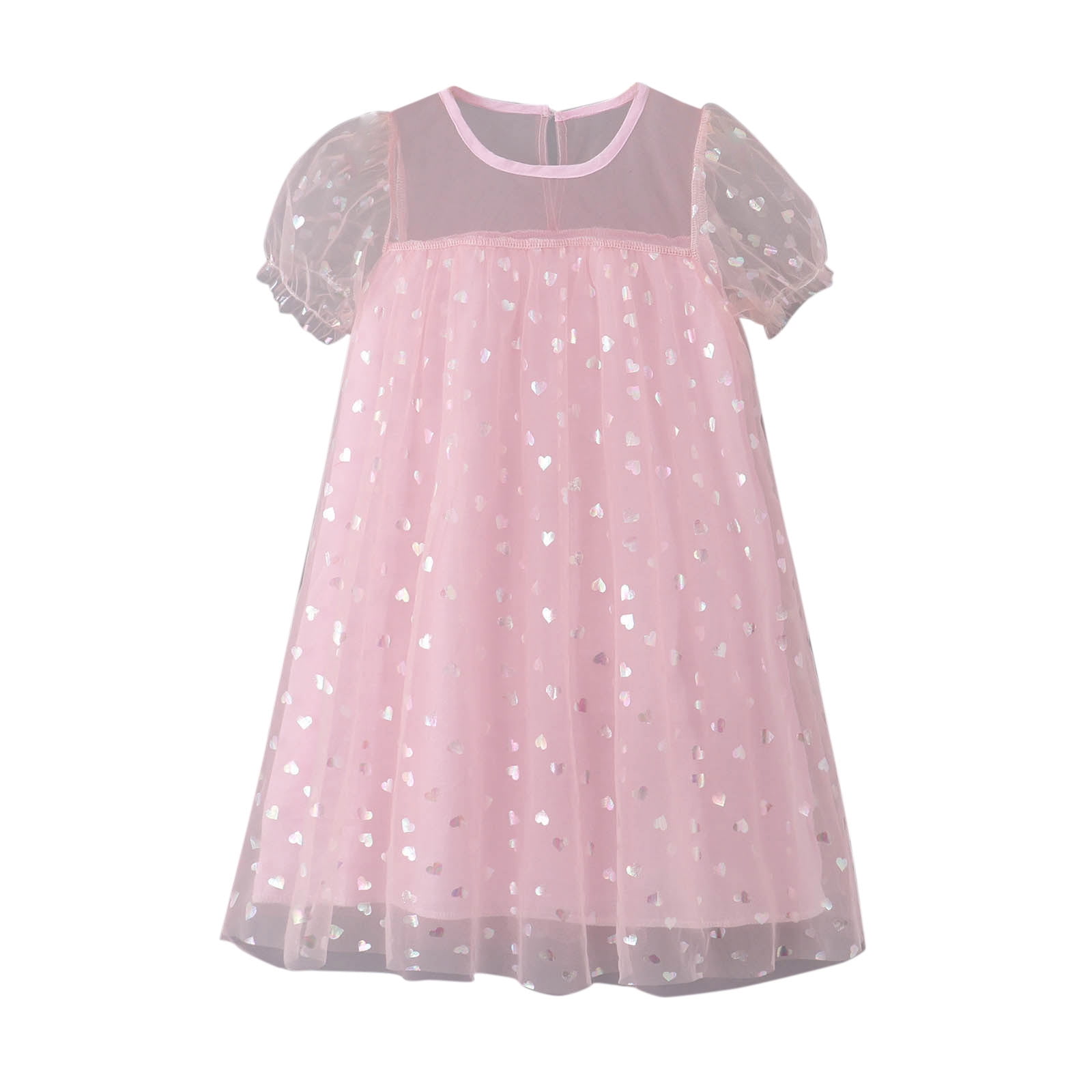 RIJOPUTY Fancy Dress First Communion Dress for Girls Size 4 Clothes ...