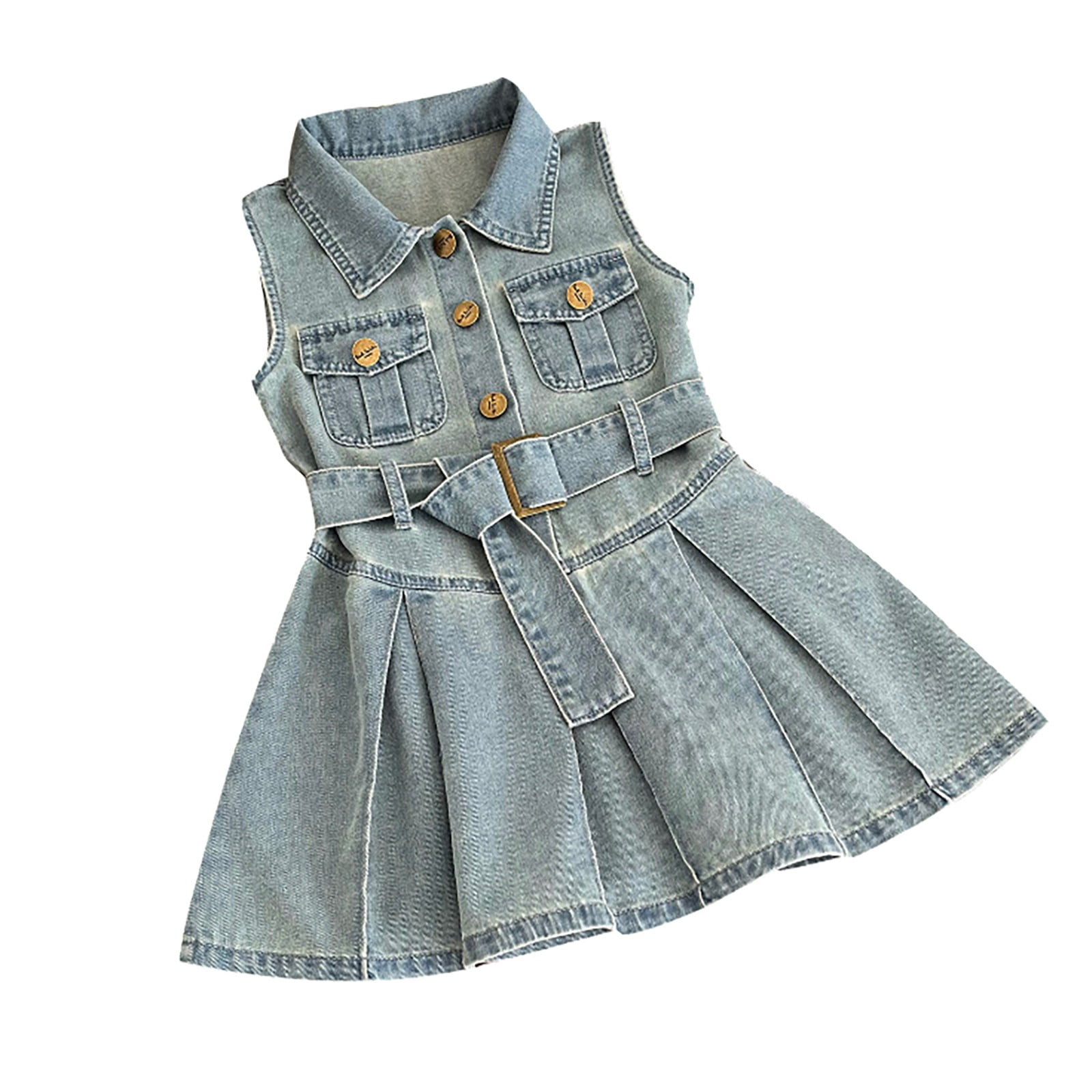 RIJOPUTY Red Dress Girls 4t Dresses for Toddler Girls 5-6 Clothes Gifts ...