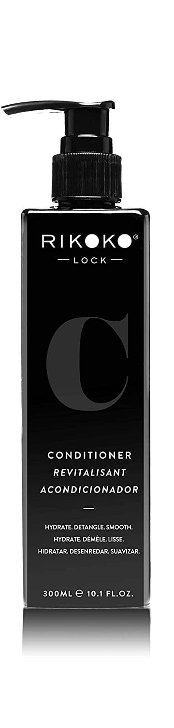 RIKOKO LOCK Coconut Conditioner with Ginger and Hair Softening Hibiscus ...