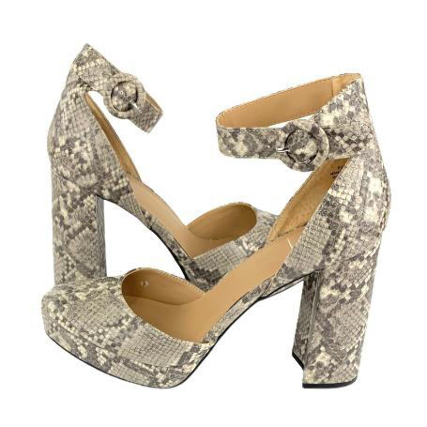 RILEY Animal Print High Heel Platform Women's Shoes - Walmart.com