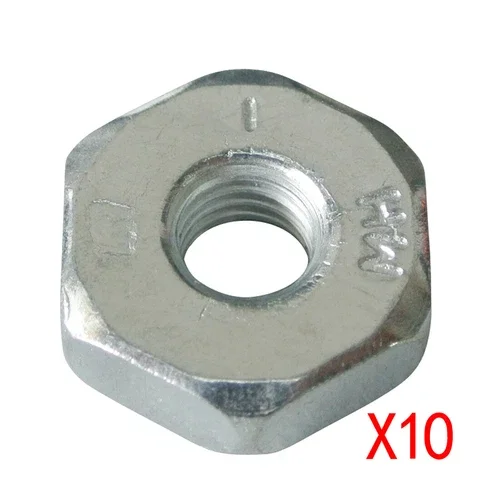 RILYN- 10 Chainsaw Guide Bar Nuts Repl. Stihl 0000-955-0801 024 026 029 ...