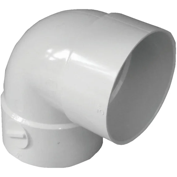RILYN- Ipex 3 In. Sdr 35 90 Deg. Pvc Sewer And Drain Short Turn Elbow ...