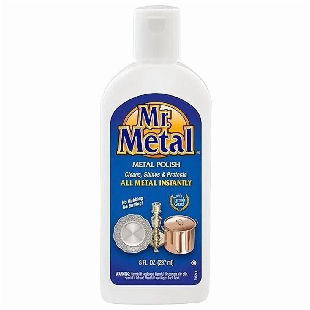 RILYN- Metal Polish Liquid All Metal Multipurpose Cleaner, Non-Abrasive ...