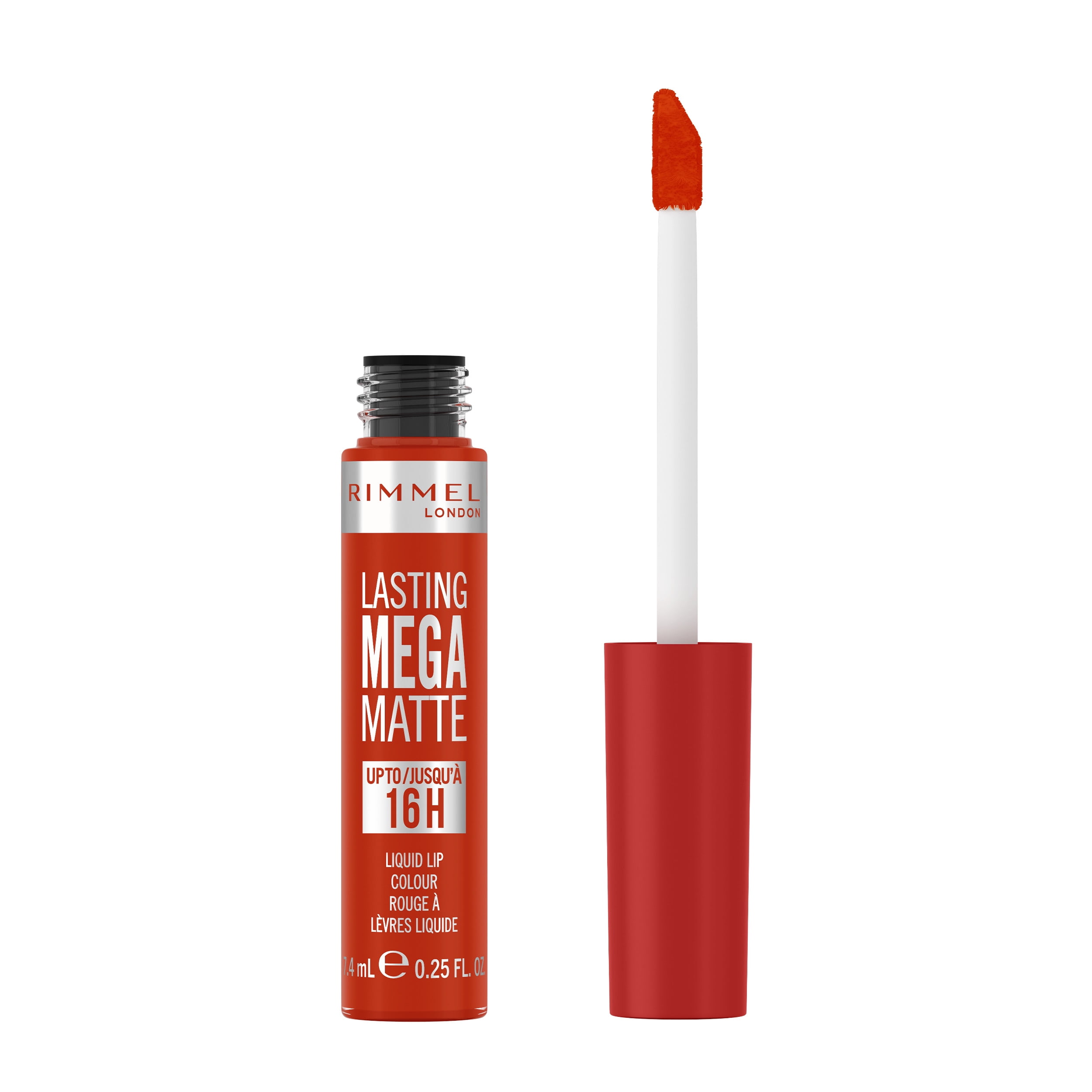 RIMMEL Lasting Mega Matte Liquid Lipstick, 920 Scarlet Flames, 0.25 fl ...