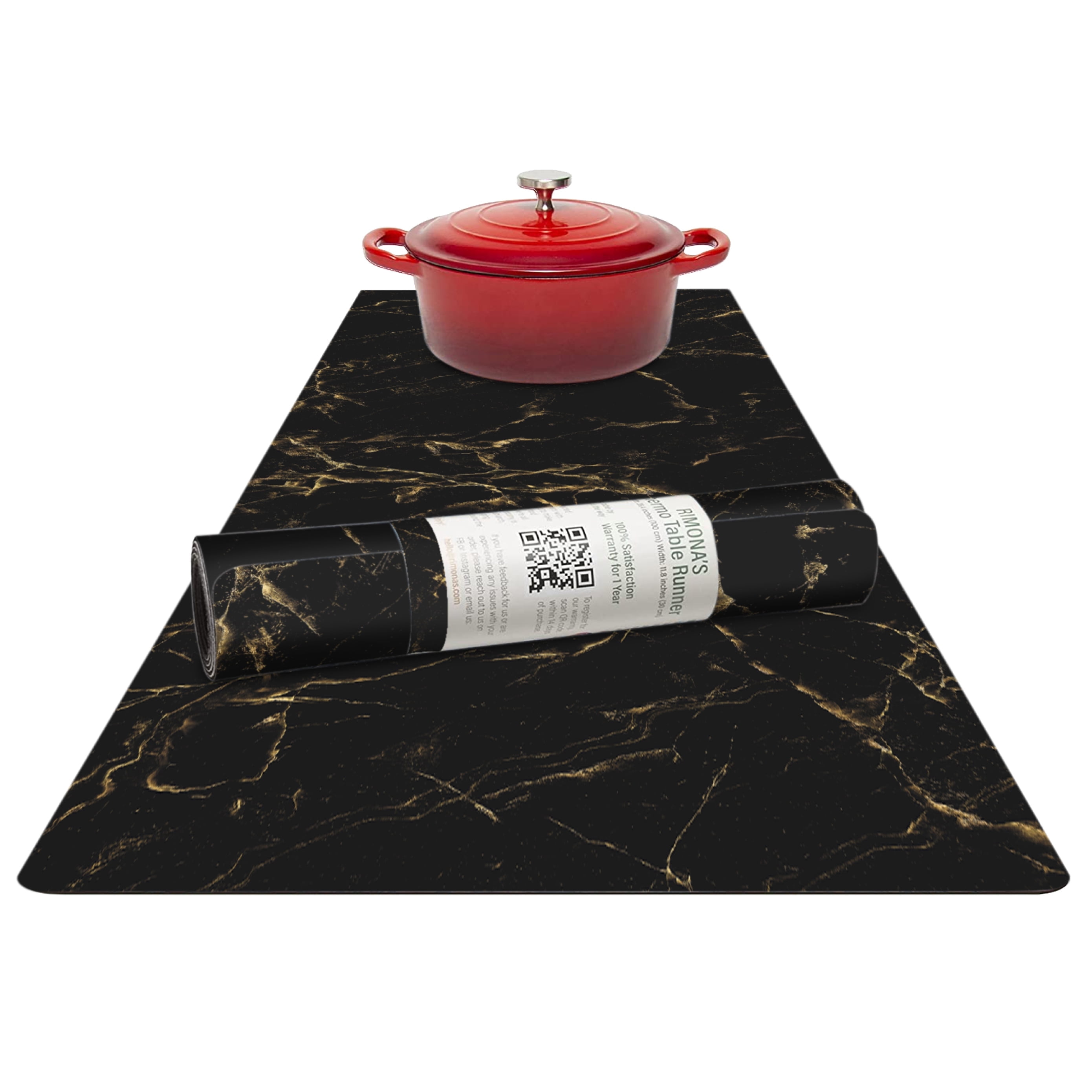 RIMONA'S Thermo Heat Resistant Table Runner and Trivet for Hot Dishes ...