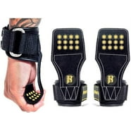 RDX Weight Lifting Grip Trainers with Pro Gym Hook and Wrist Strap ...