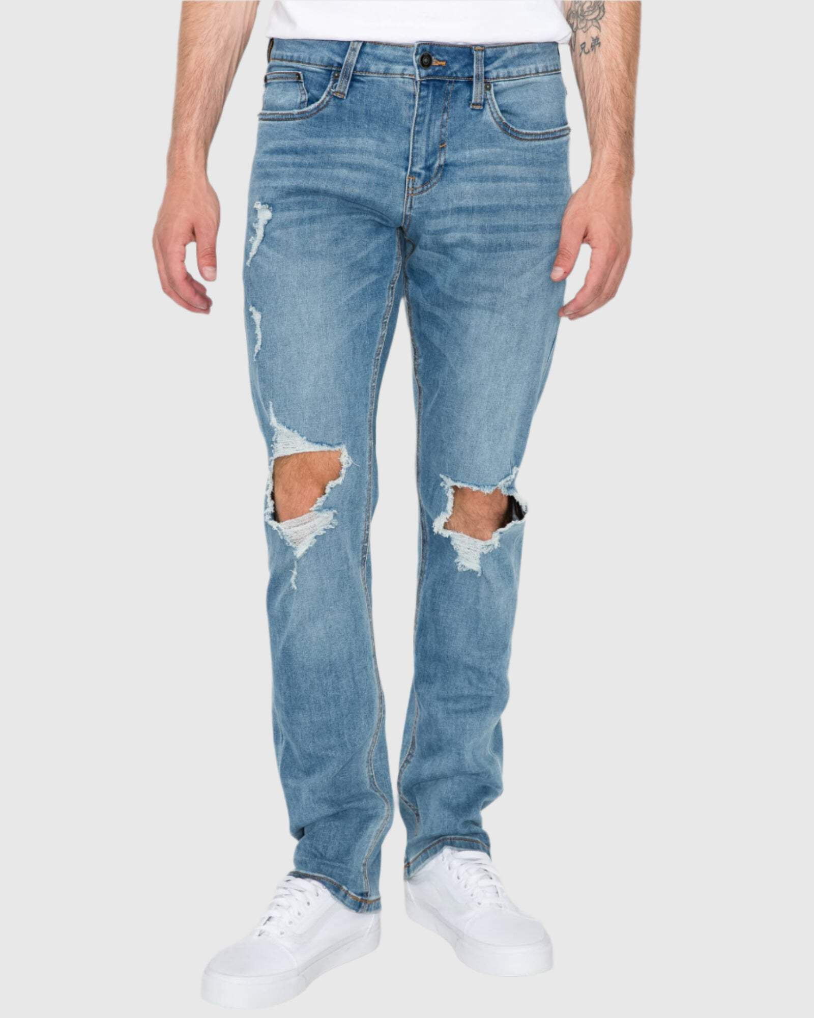RING OF FIRE Men's 5 Pockets Skinny Denim Stretch Jeans… - Walmart.com