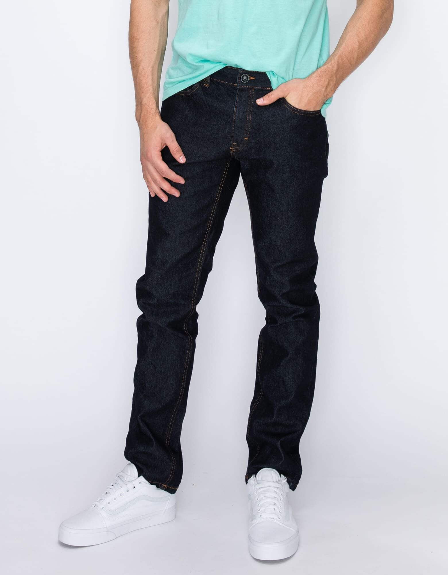 RING OF FIRE Men's 5 Pockets Slim Denim Stretch Jeans - Walmart.com