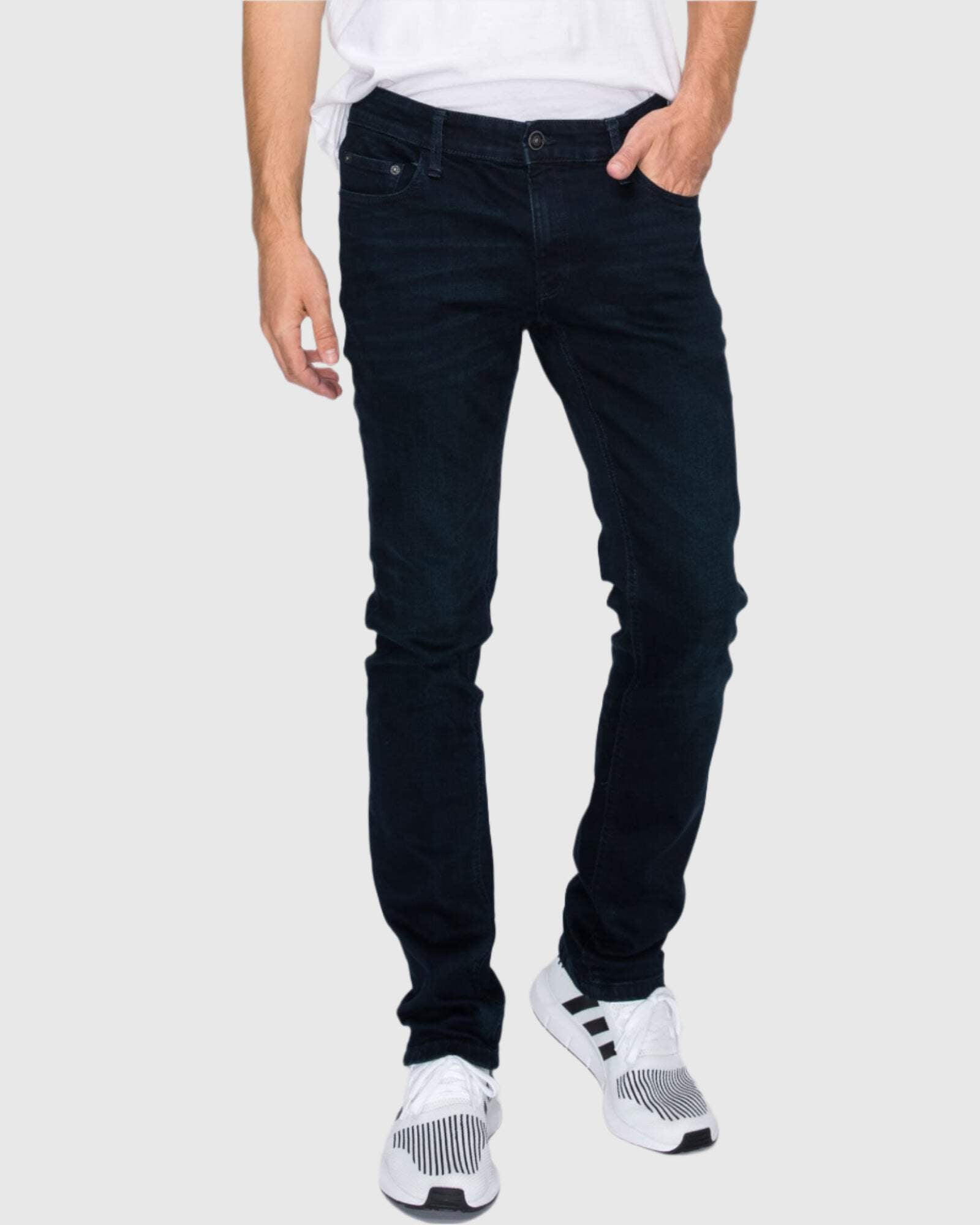 RING OF FIRE Men's 5 Pockets Slim Denim Stretch Jeans - Walmart.com