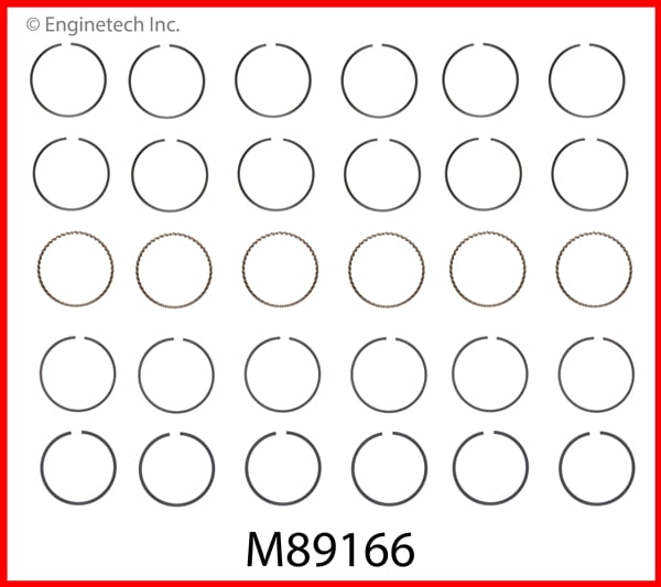 RINGS GM CHEV ISU 2.8L 17 - Walmart.com