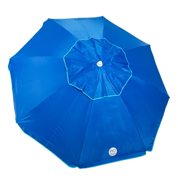 RIO BEACH 7 ft. Beach Umbrella with ANCHORX™ - Walmart.com