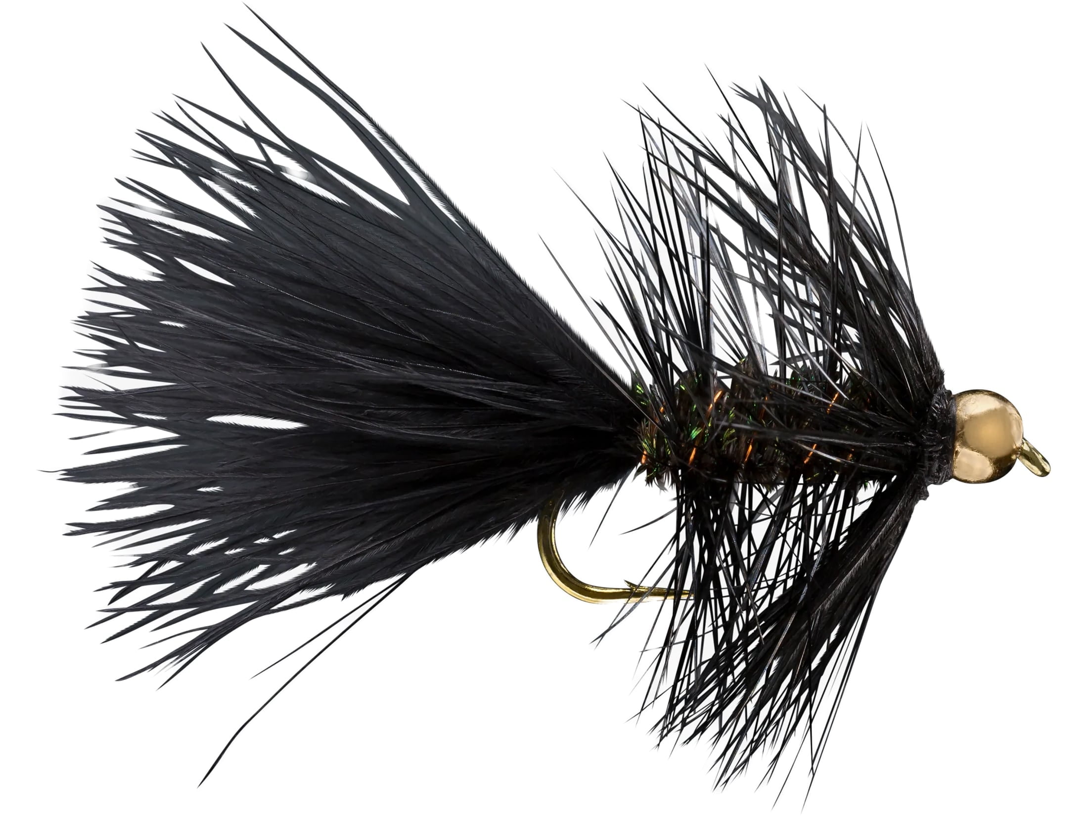 RIO Beadhead Woolly Bugger Streamer Peacock Size 10 12PK - Walmart.com