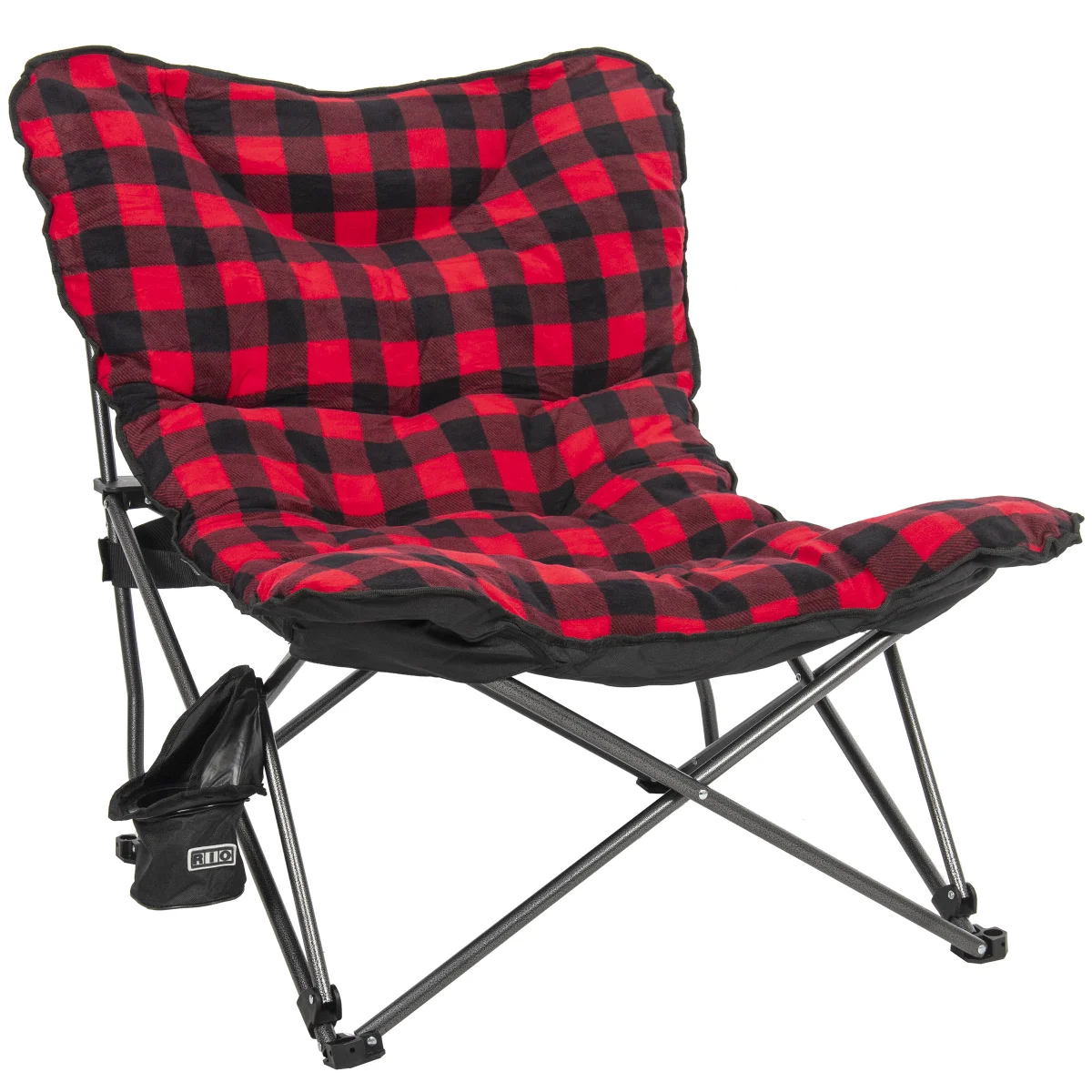 RIO Jumbo Fleece Padded Comfort Chair - Walmart.com