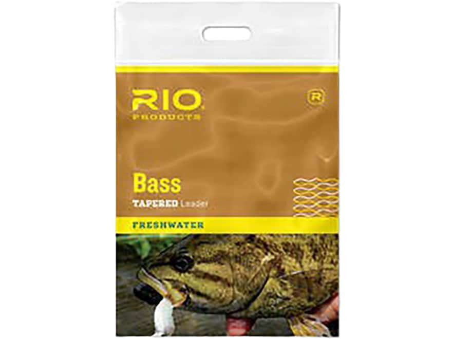 RIO Products Bass Leaders, 9Ft 8Lb 3.6Kg - Walmart.com